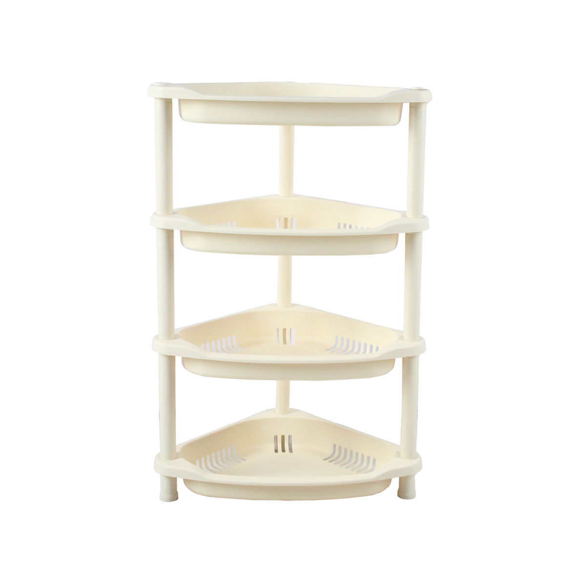 4 Tier Plastic shelf (x10 pcs) - Moon Toys Trading
