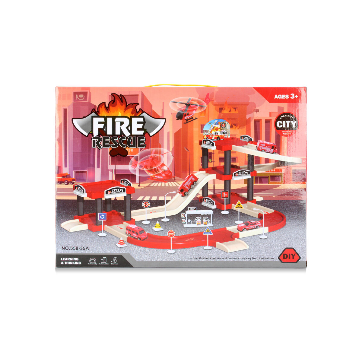 Fire Rescue (x12 pcs) - Moon Toys Trading