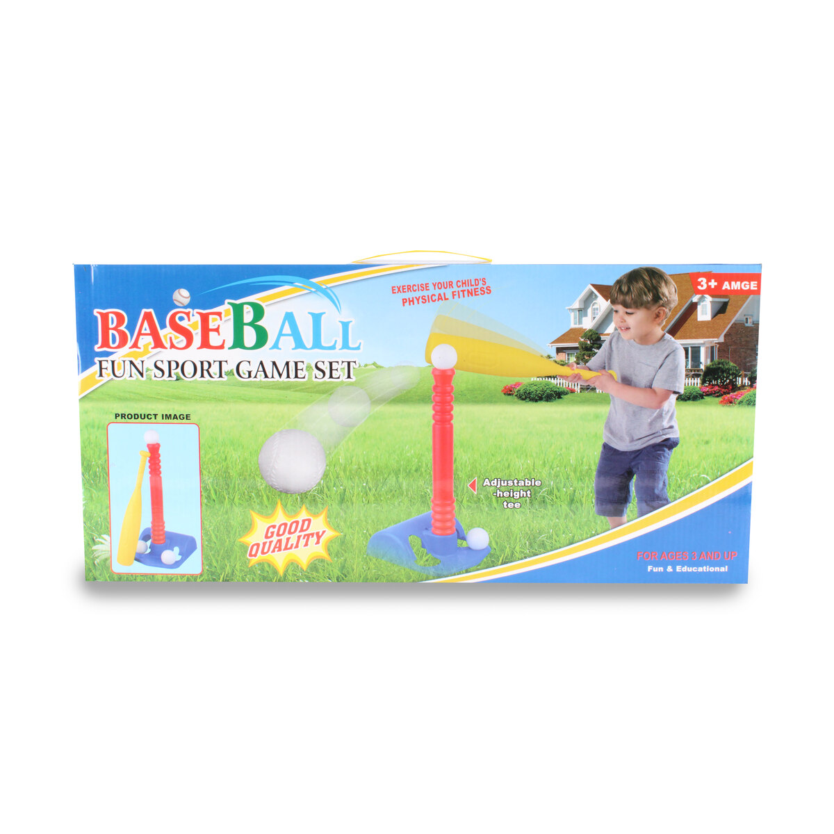 Baseball Fun Sport Game Set (x12 pcs) - Moon Toys Trading